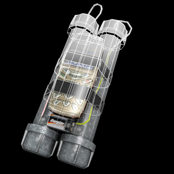 3d model ied cell phone