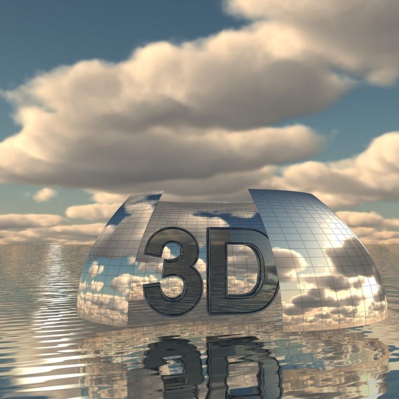 sky clouds 3d model