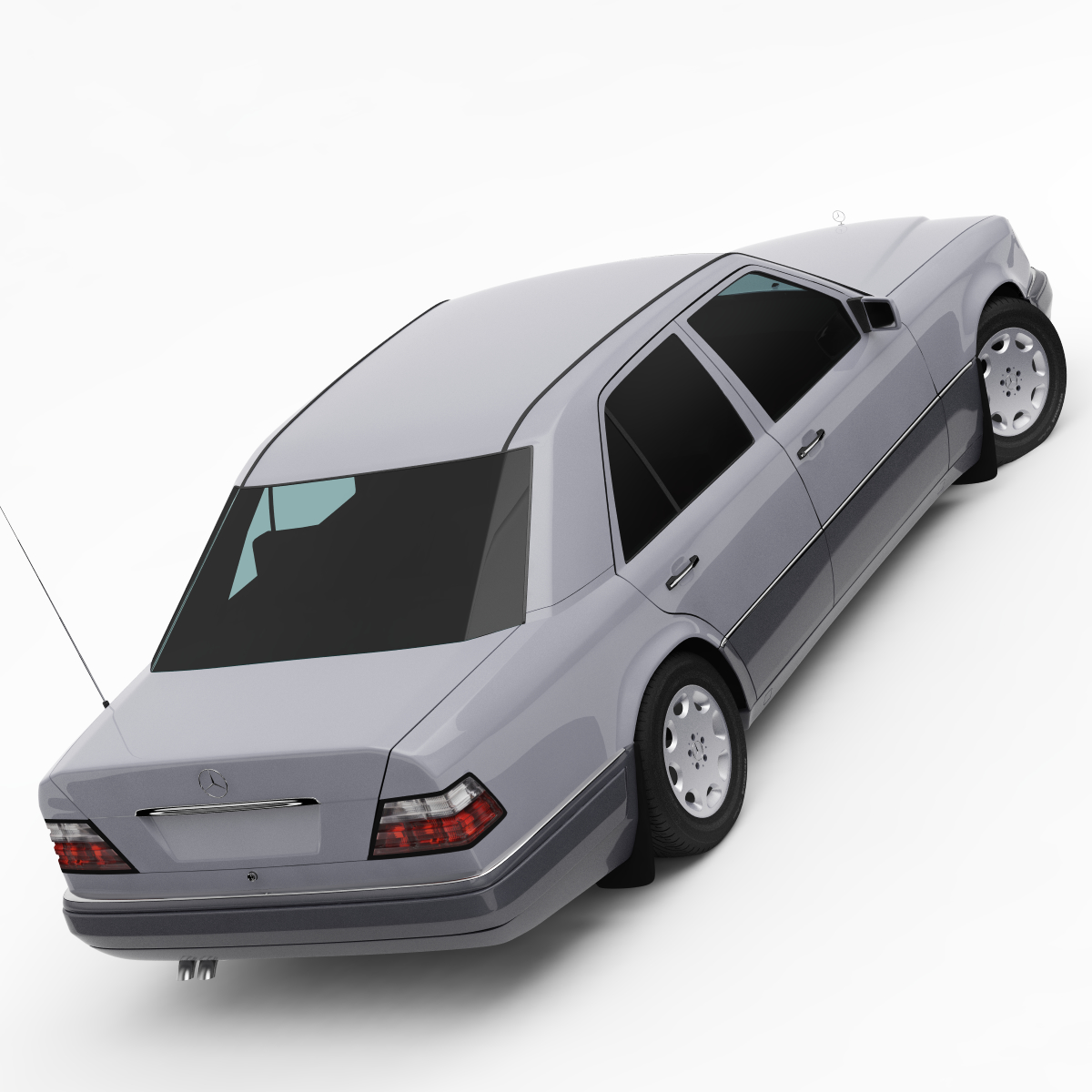 mercedes-benz e-class w124 3d model