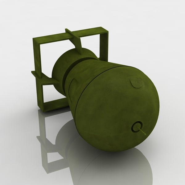Bomba Atómica 3D Modelos para Descargar | TurboSquid
