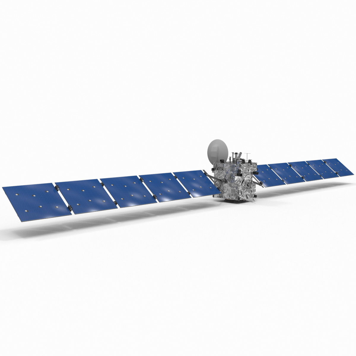 rosetta spacecraft probe 3d model