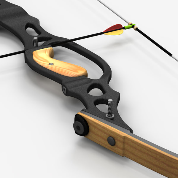 max re-curve bow arrow