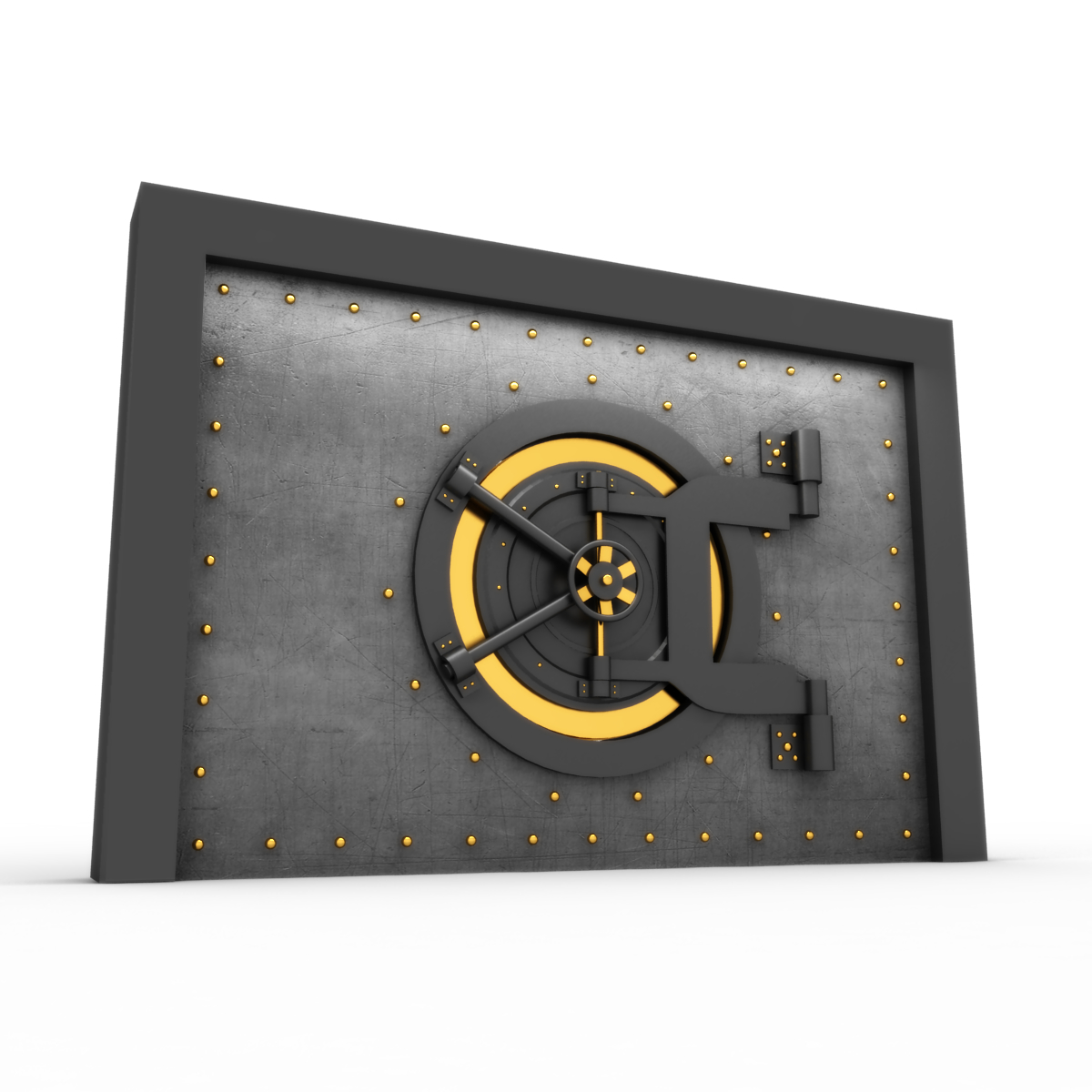 3d model vault door