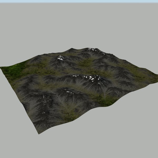 3d terrain realistic