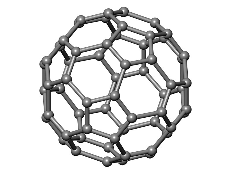 Structure Of Graphite Model
