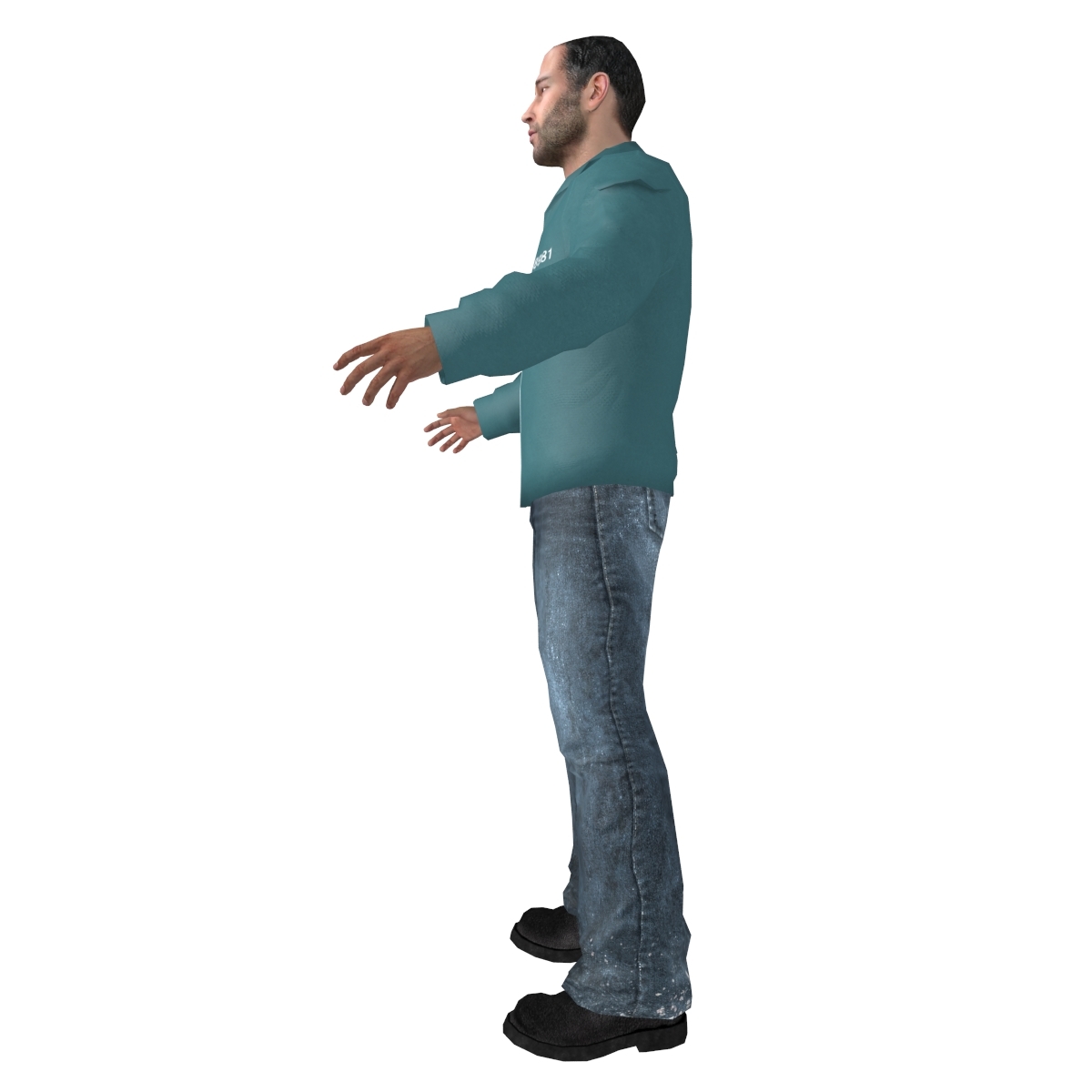 3d model convict prisoner