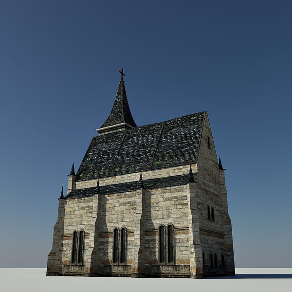 3d model church