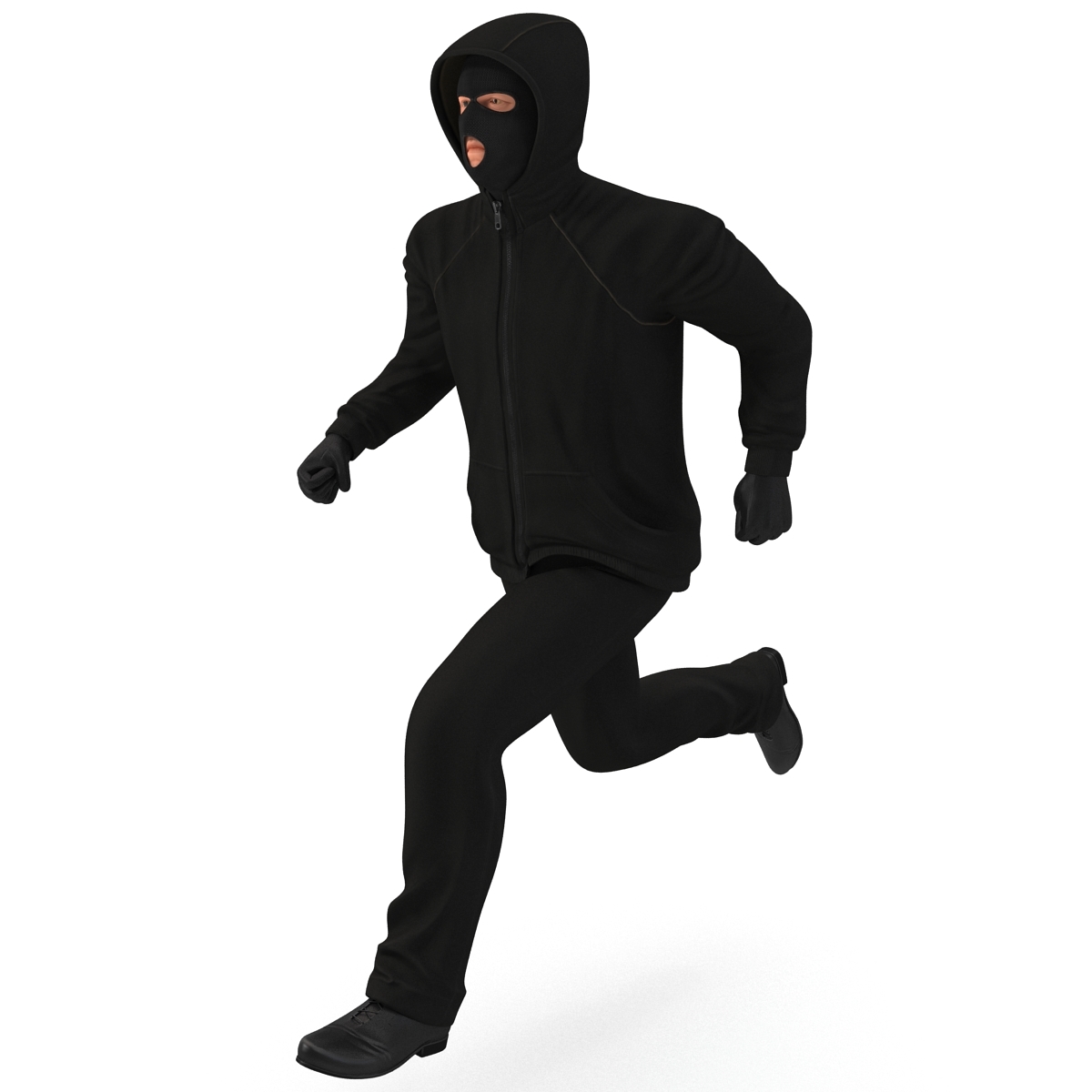 robber rigged 3d model