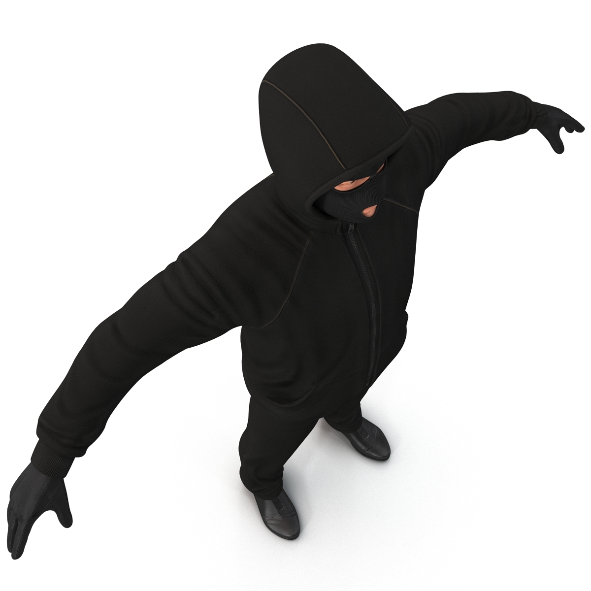 robber rigged 3d model