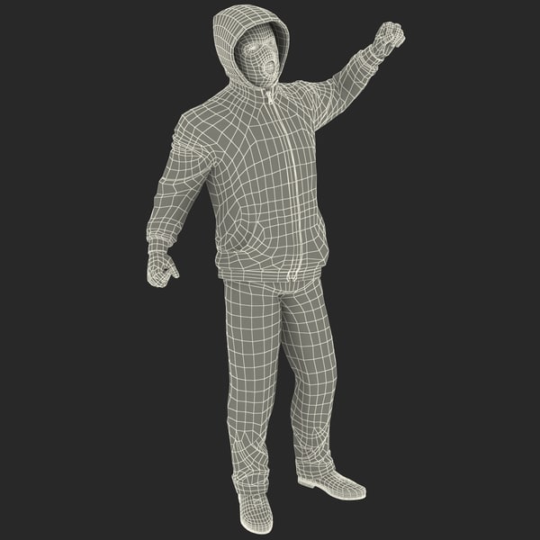 robber rigged 3d model
