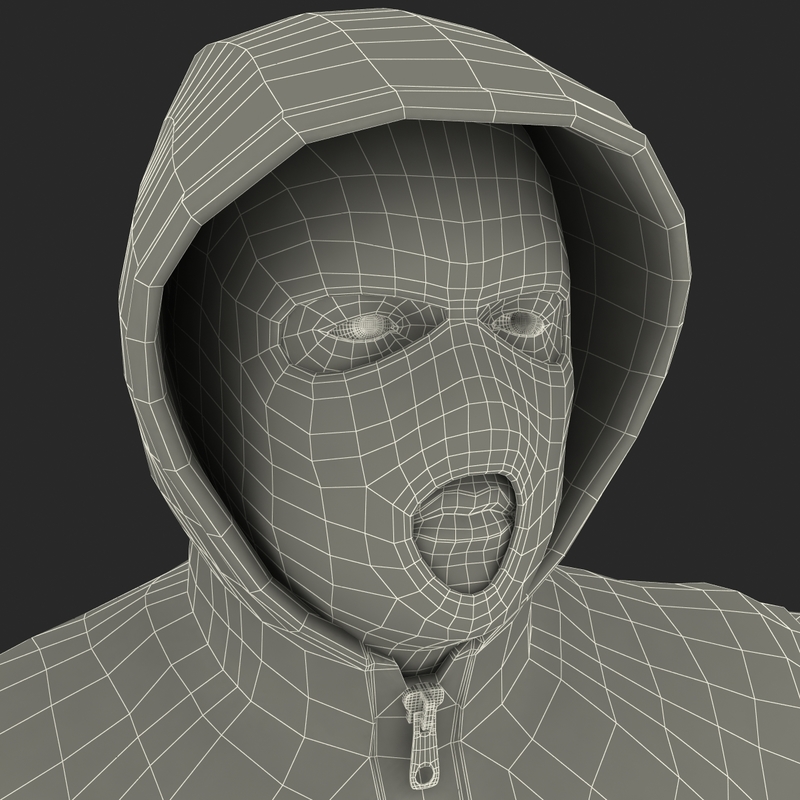 robber rigged 3d model