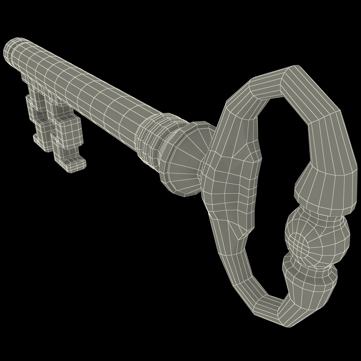 3d model skeleton key