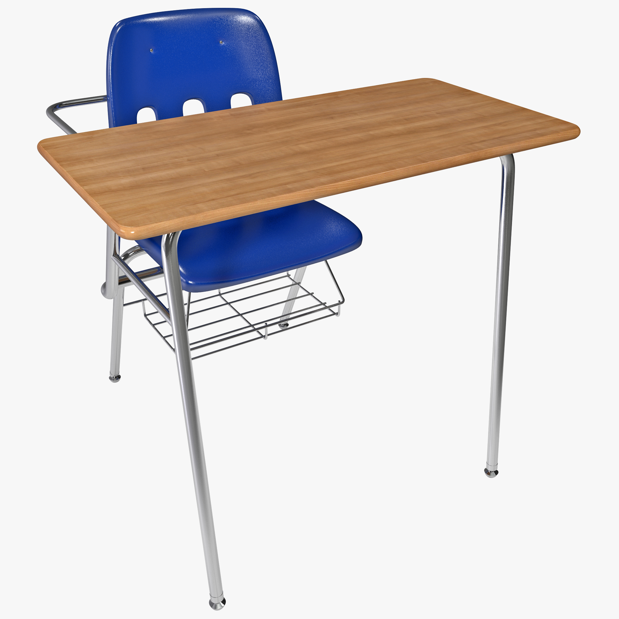 students desk 3d model