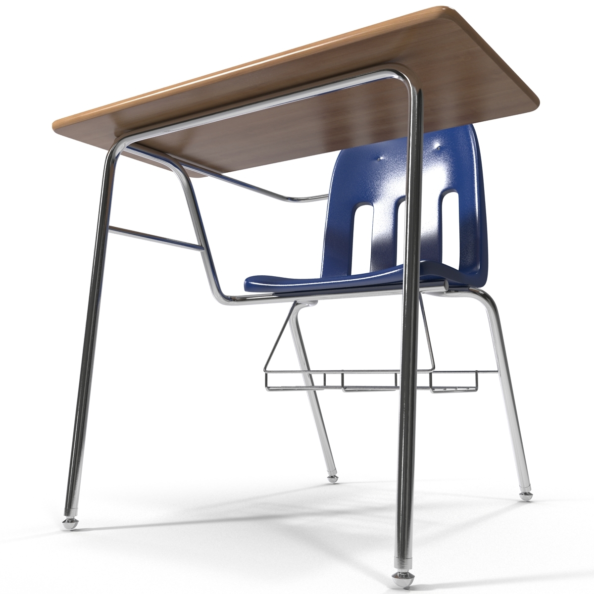 students desk 3d model