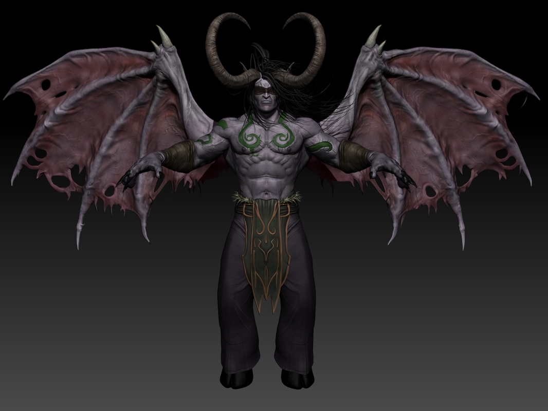 3d model illidan stormrage