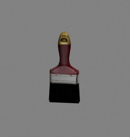 3d brush low-polygon unity