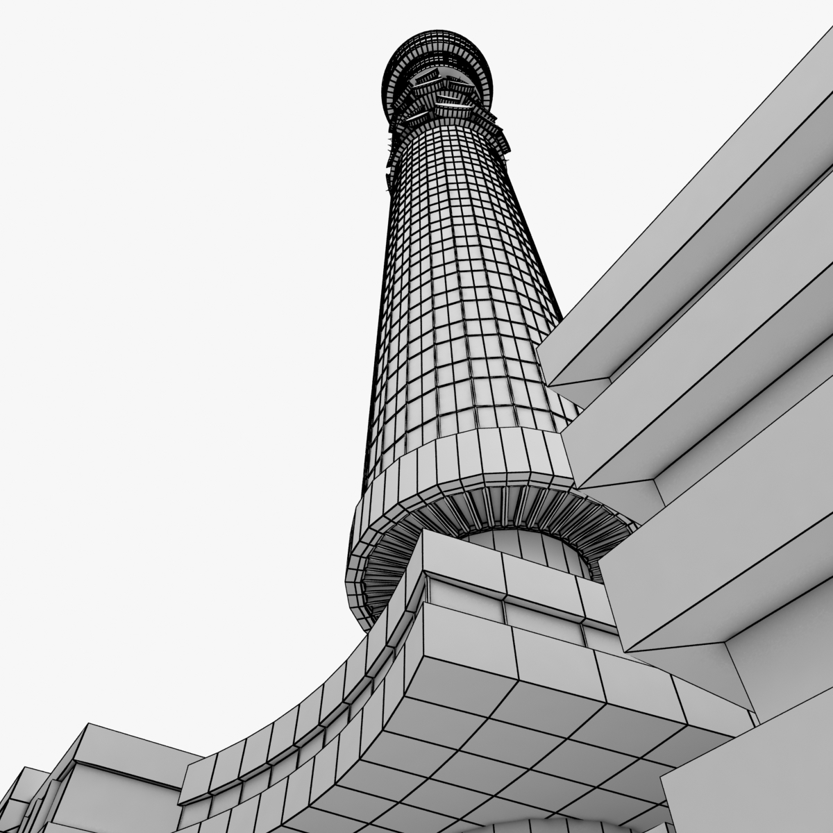 bt tower 3d 3ds