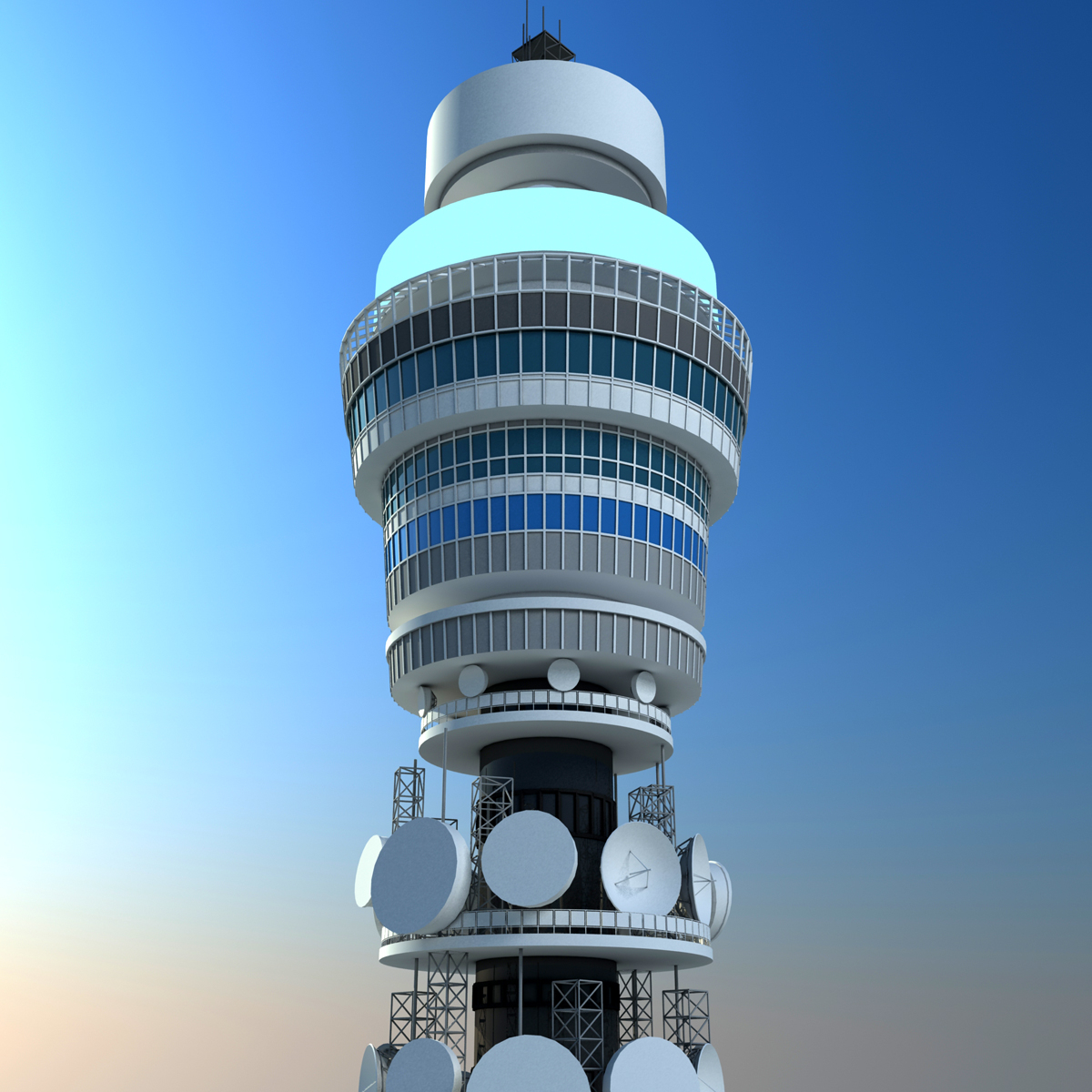 bt tower 3d 3ds