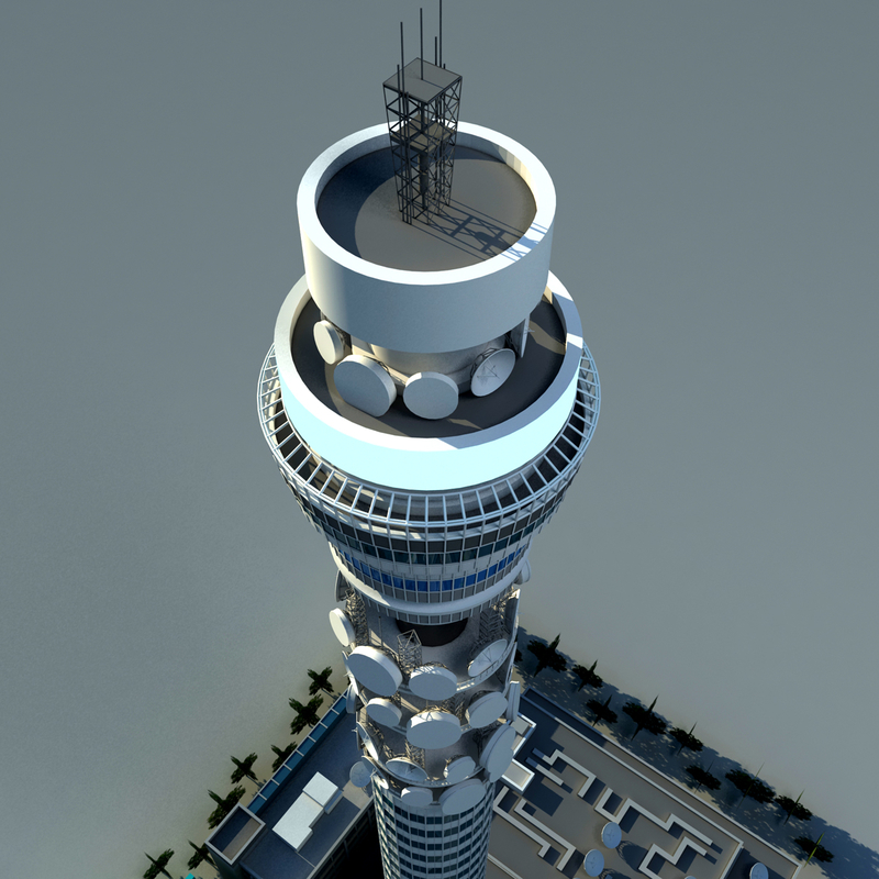 bt tower 3d 3ds