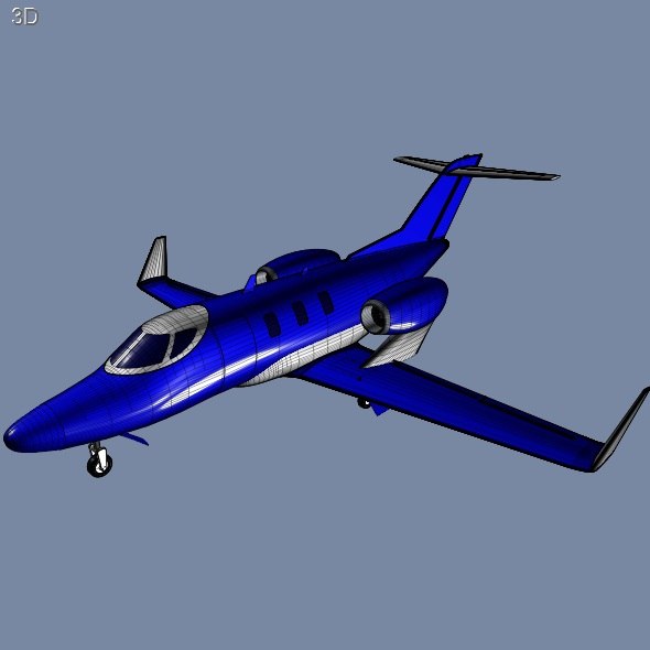 honda jet 3d model