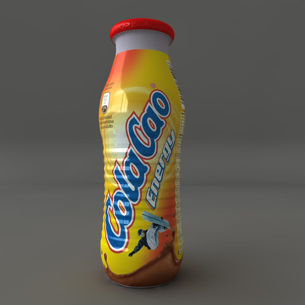 pack cola cao 3d obj