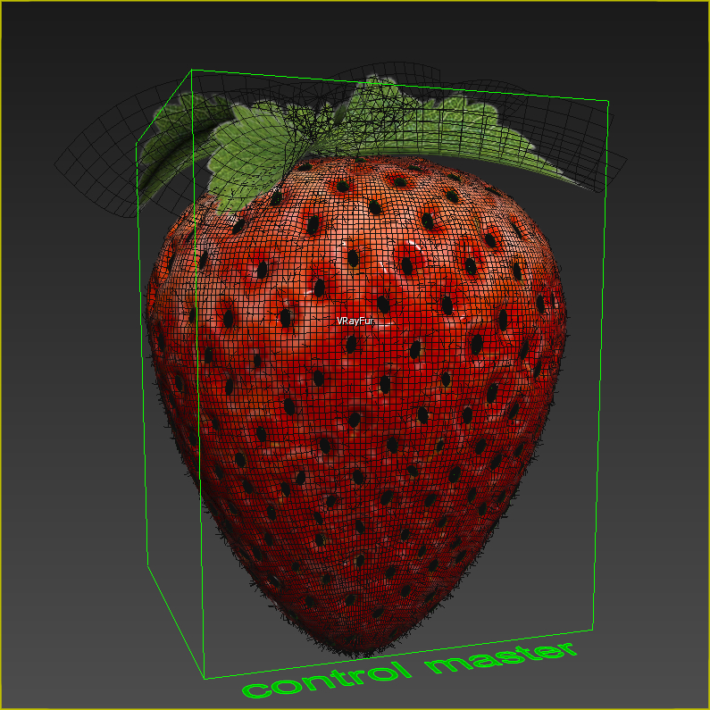 strawberry berry 3d model