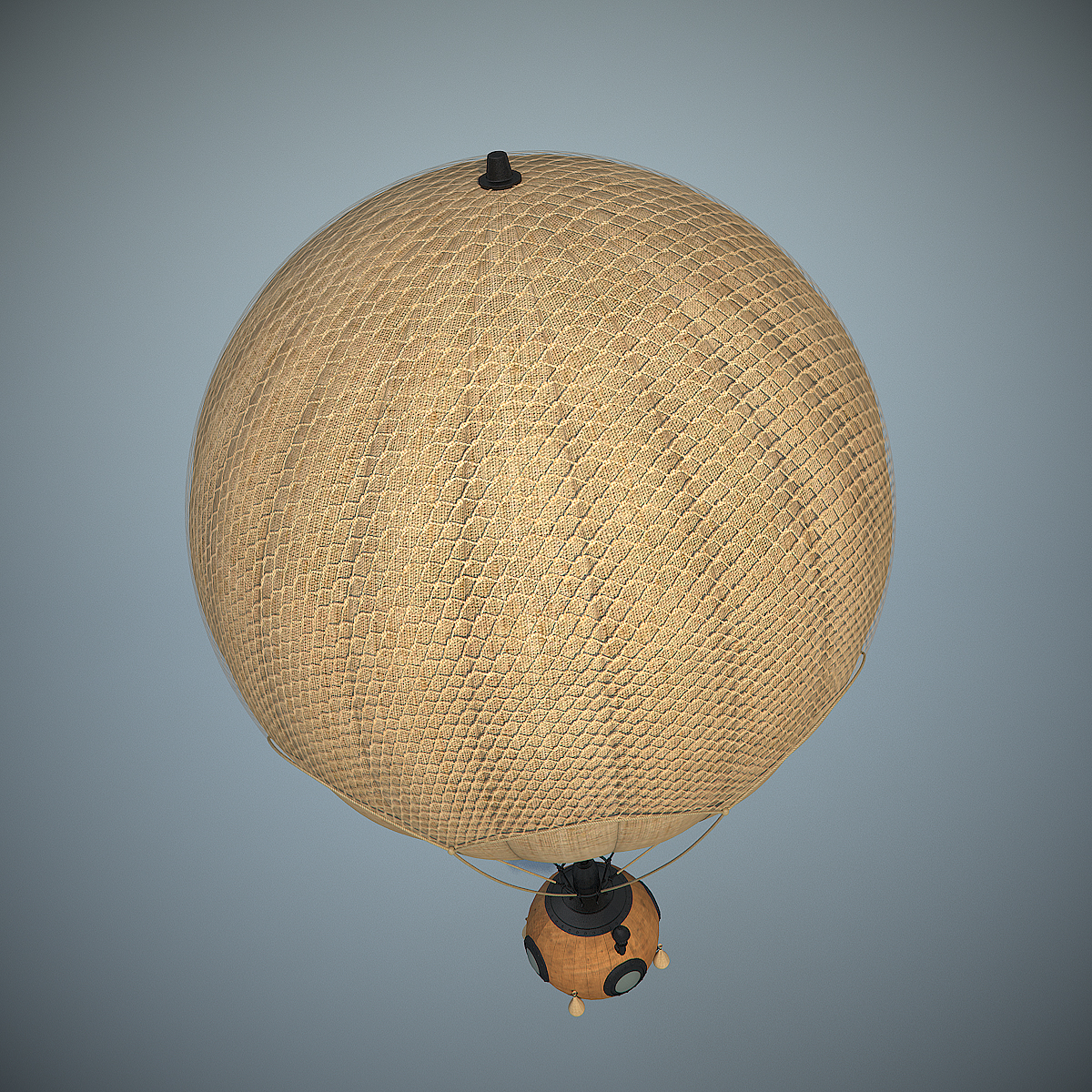 3ds balloon steampunk