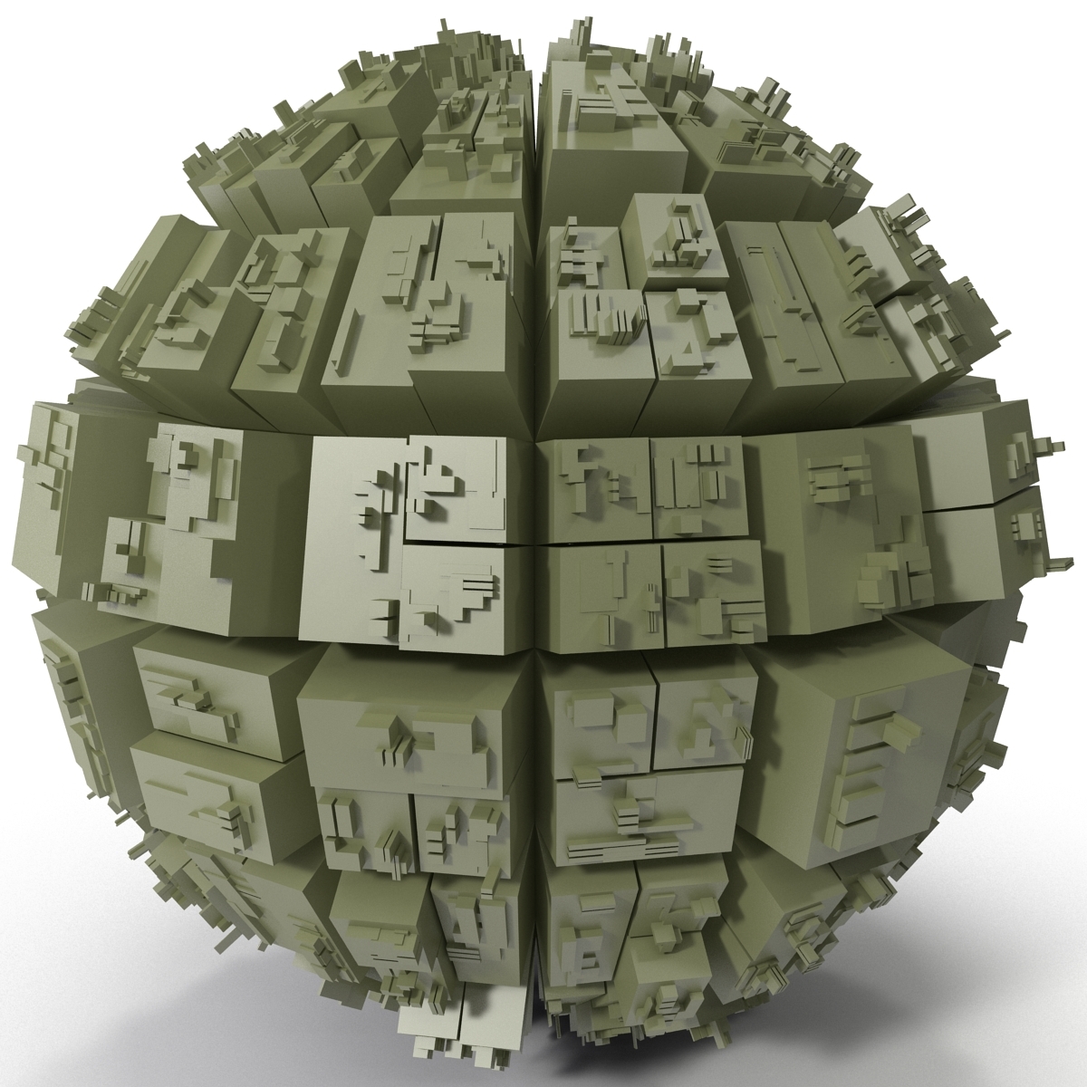 greeble sphere 3d max