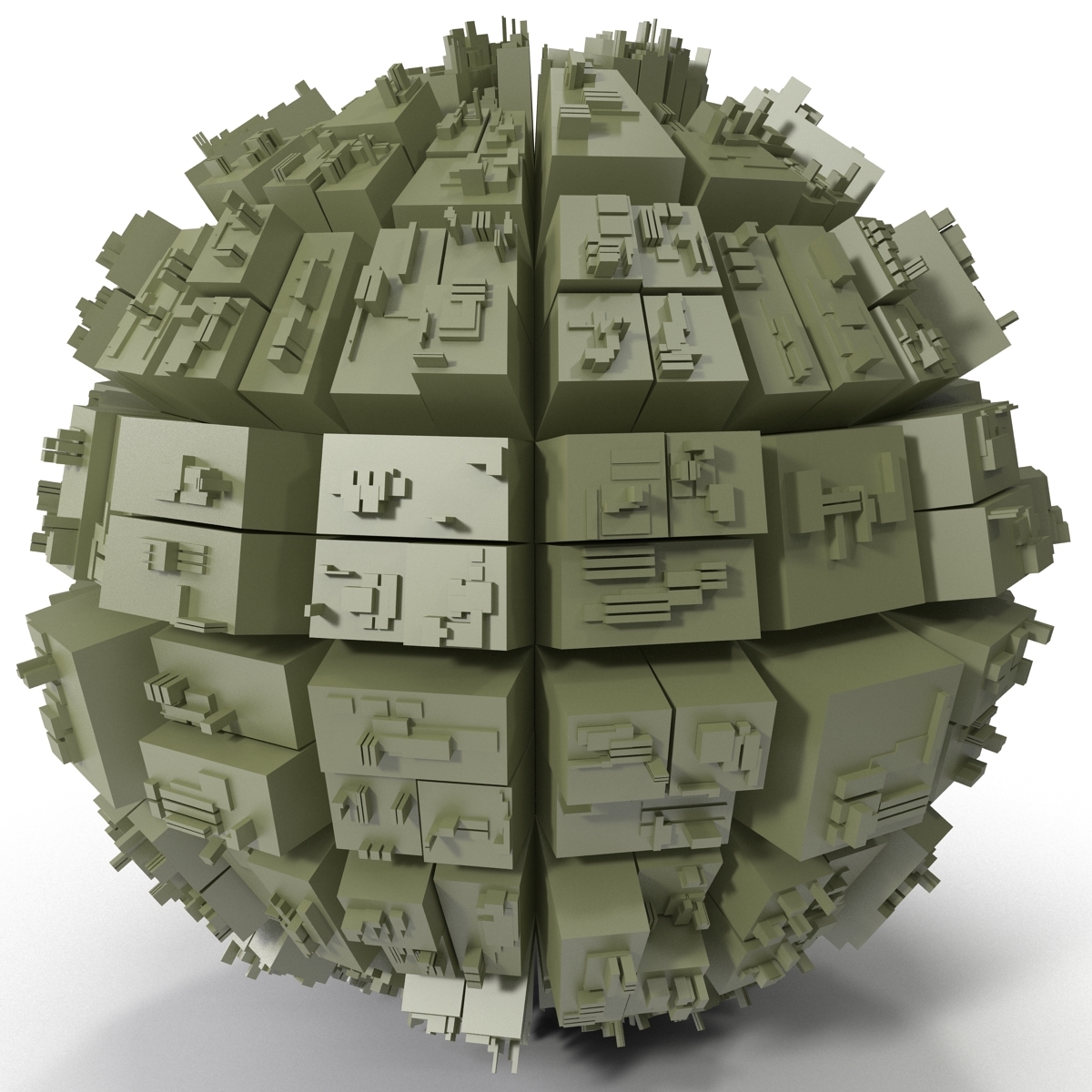 greeble sphere 3d max