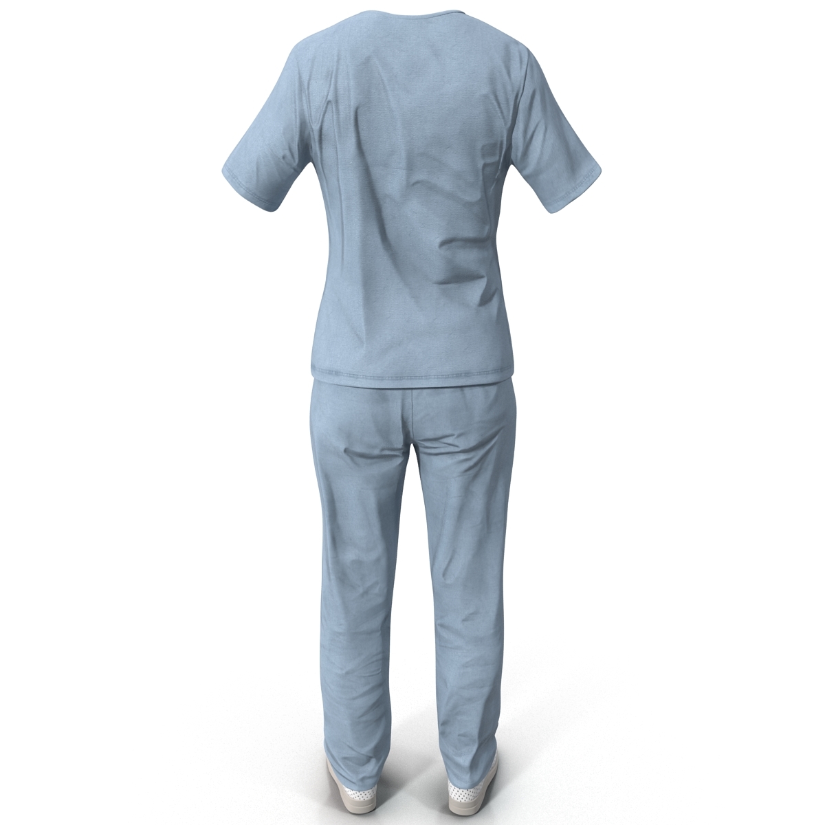 3d nurse uniform model