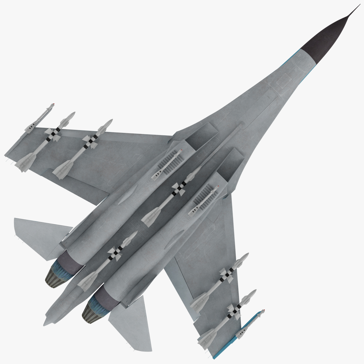 3d russian fighter aircraft sukhoi