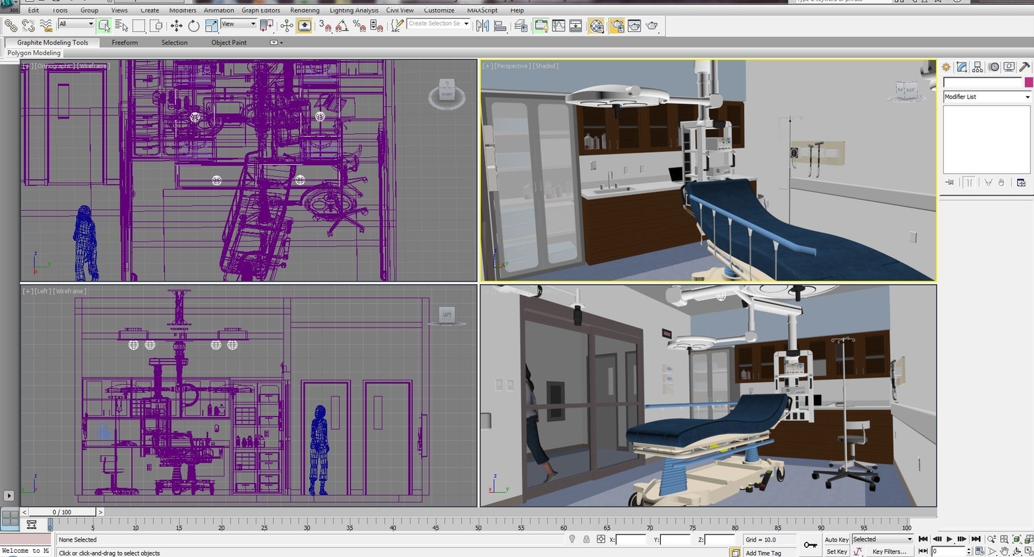 acuity room 3d max