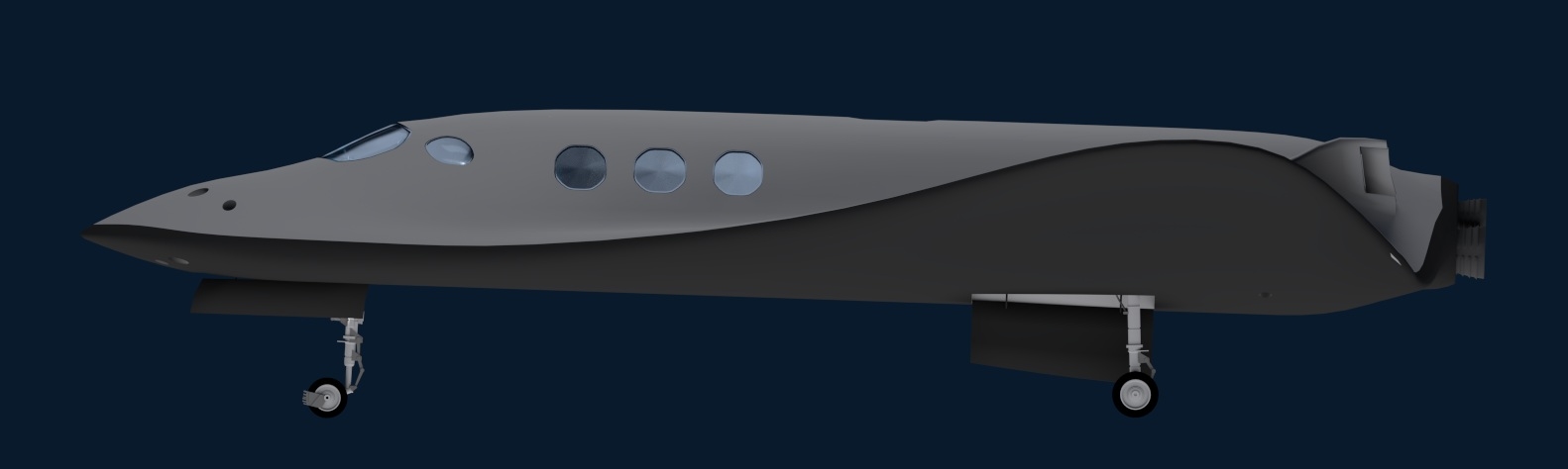3d space shuttle sci fi