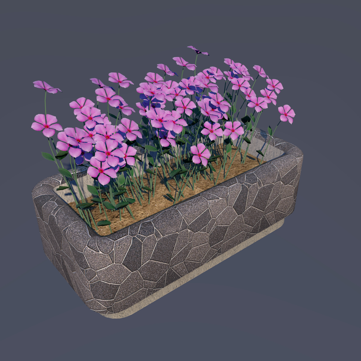 flower flowerbed c4d free