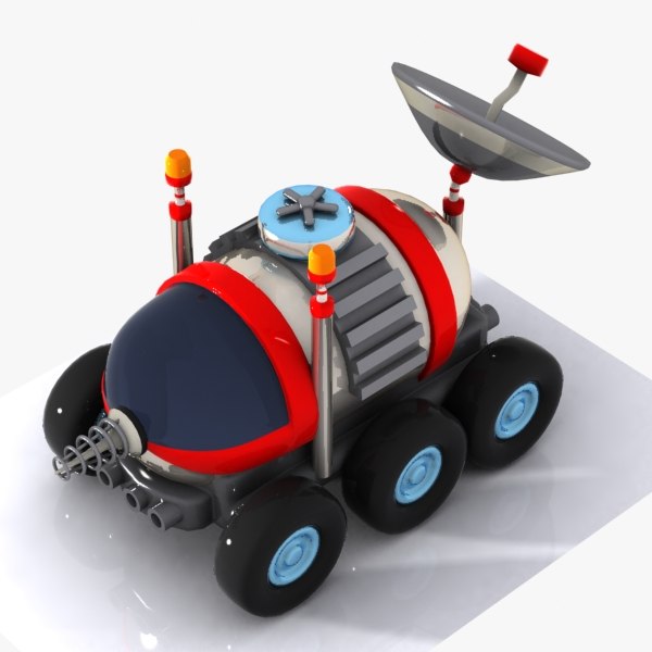 max cartoon space car