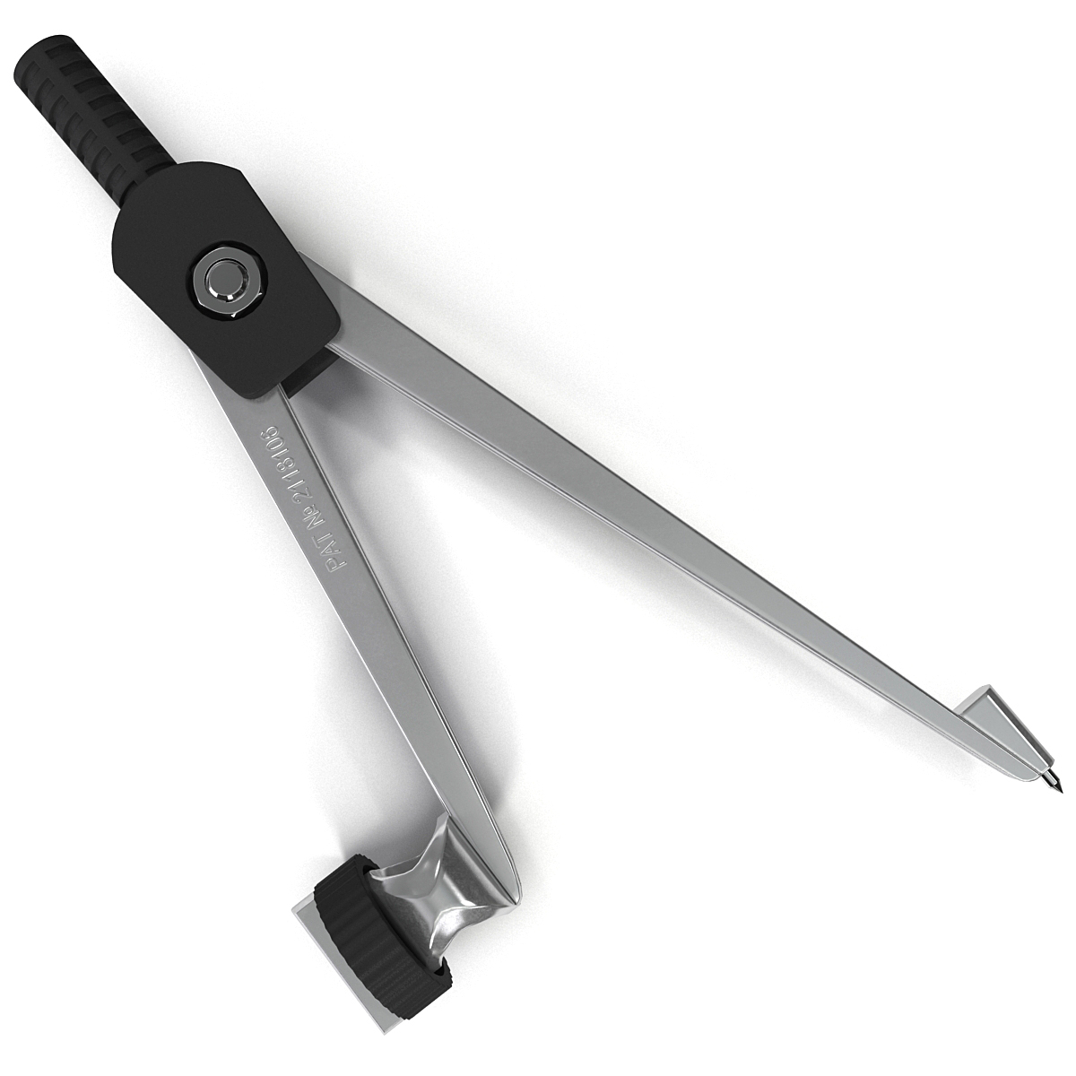 Drafting Compass 2 3d Model