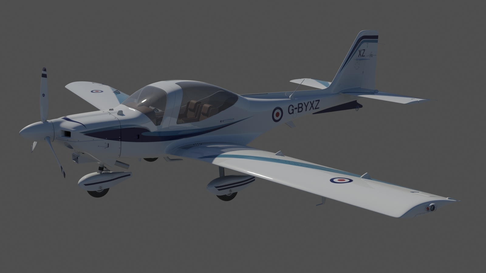 grob g 115 3d model