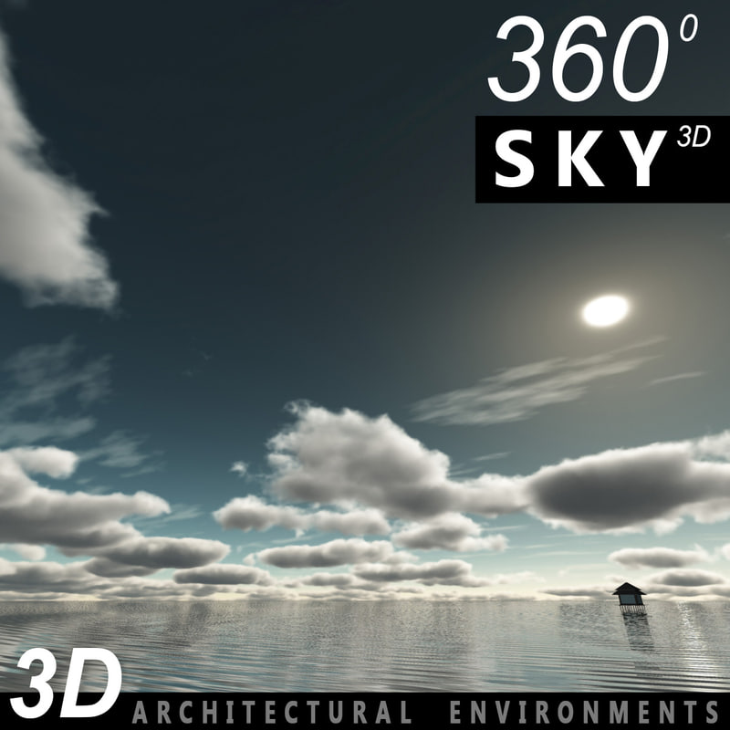 3d sky clouds