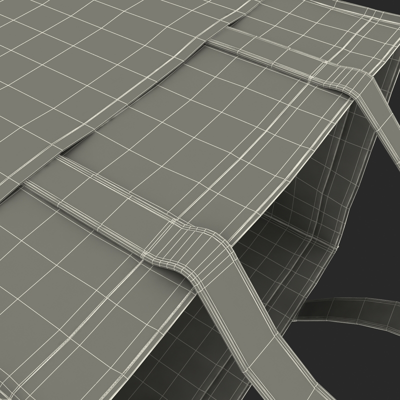 tote bag 3d model