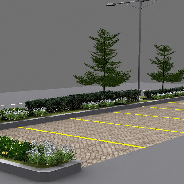 3D Parking-Lot Models | TurboSquid