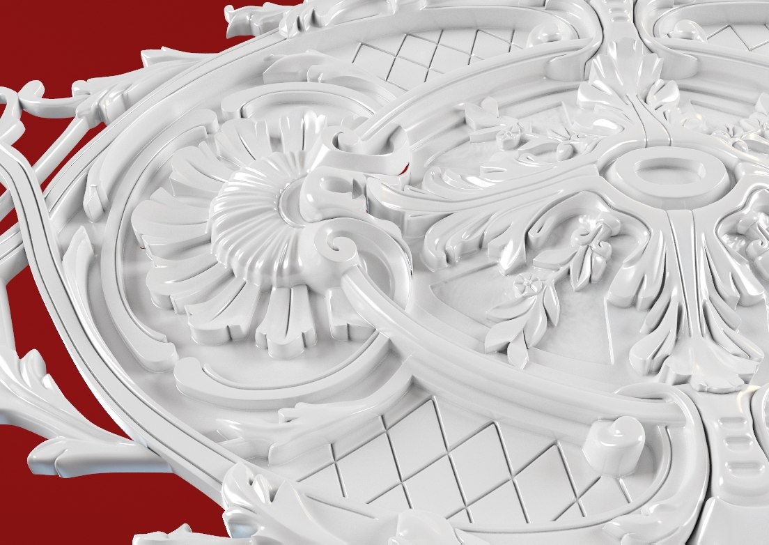 decor gips lepnina 3d max