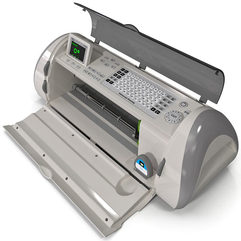 cricut expression electronic cutting 3d model