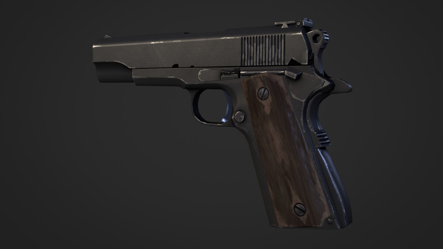 3d m1911 a1 model