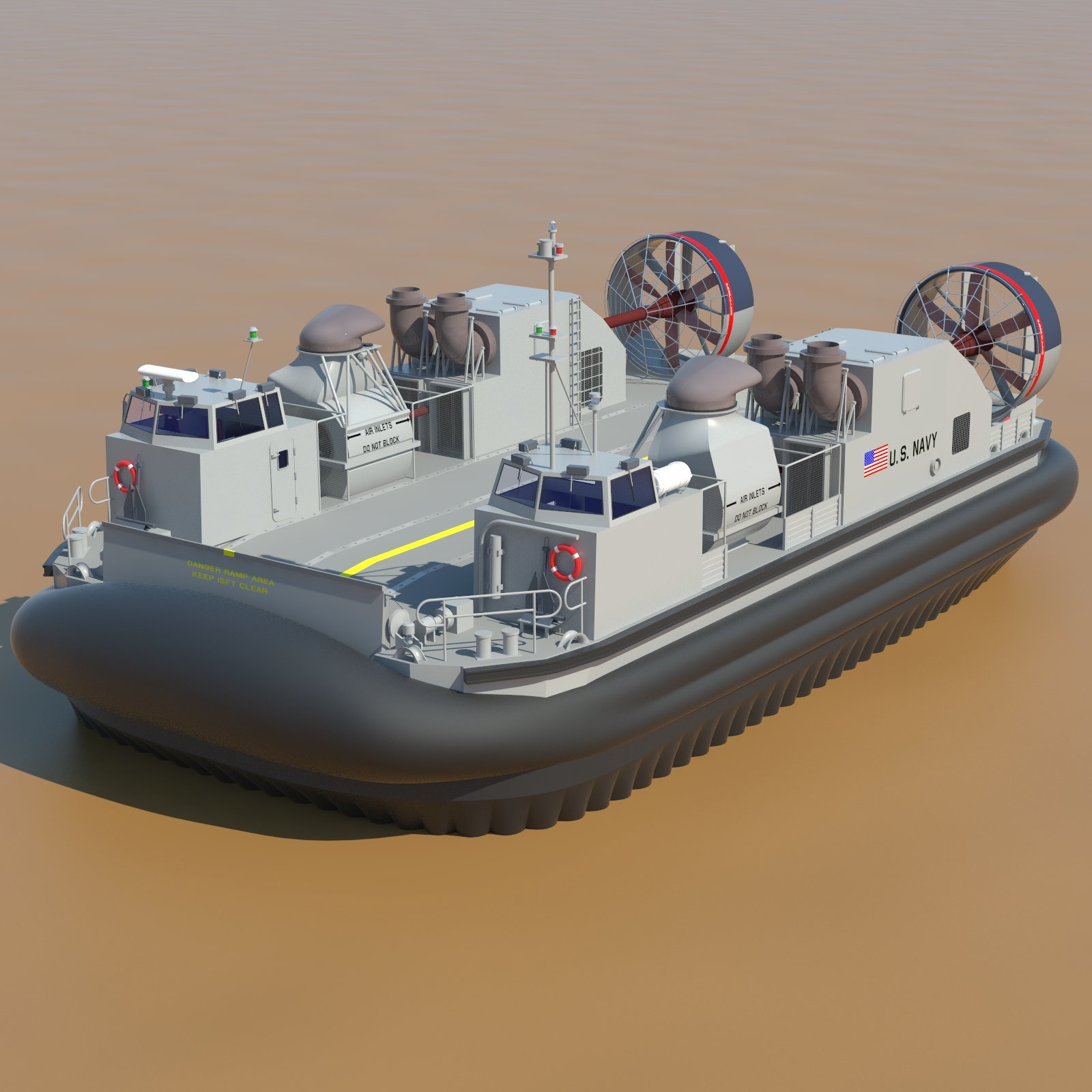 ship shore connector 3ds