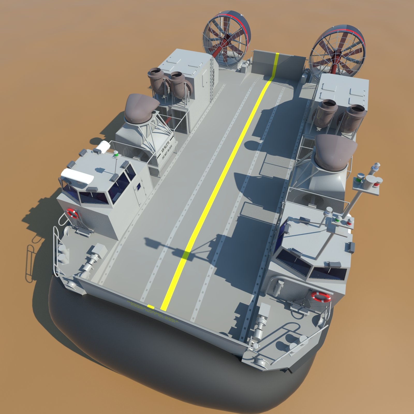 ship shore connector 3ds