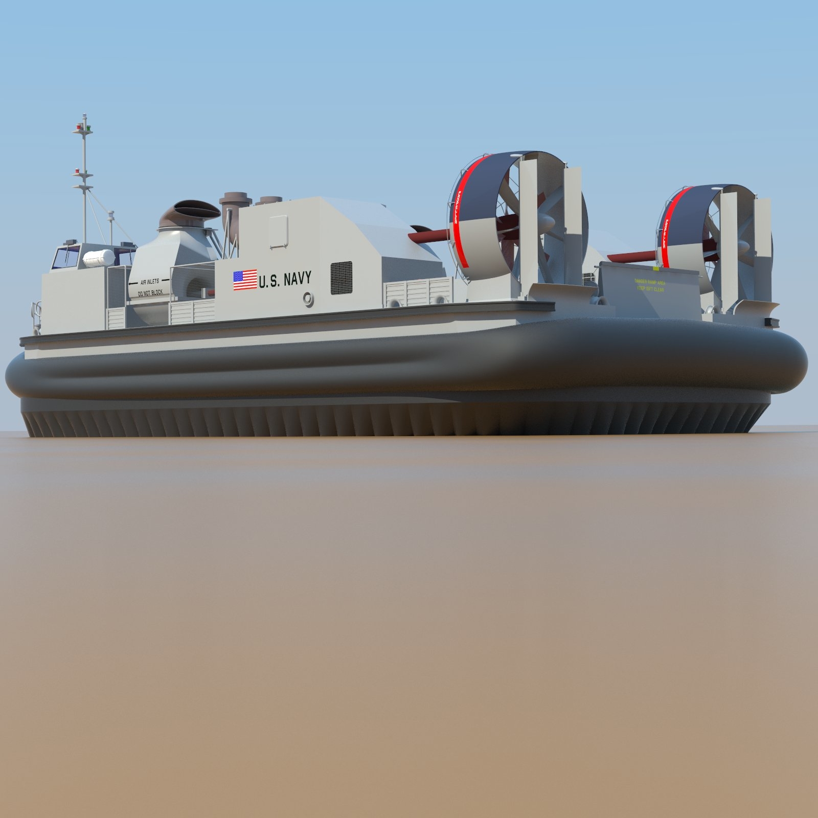 ship shore connector 3ds