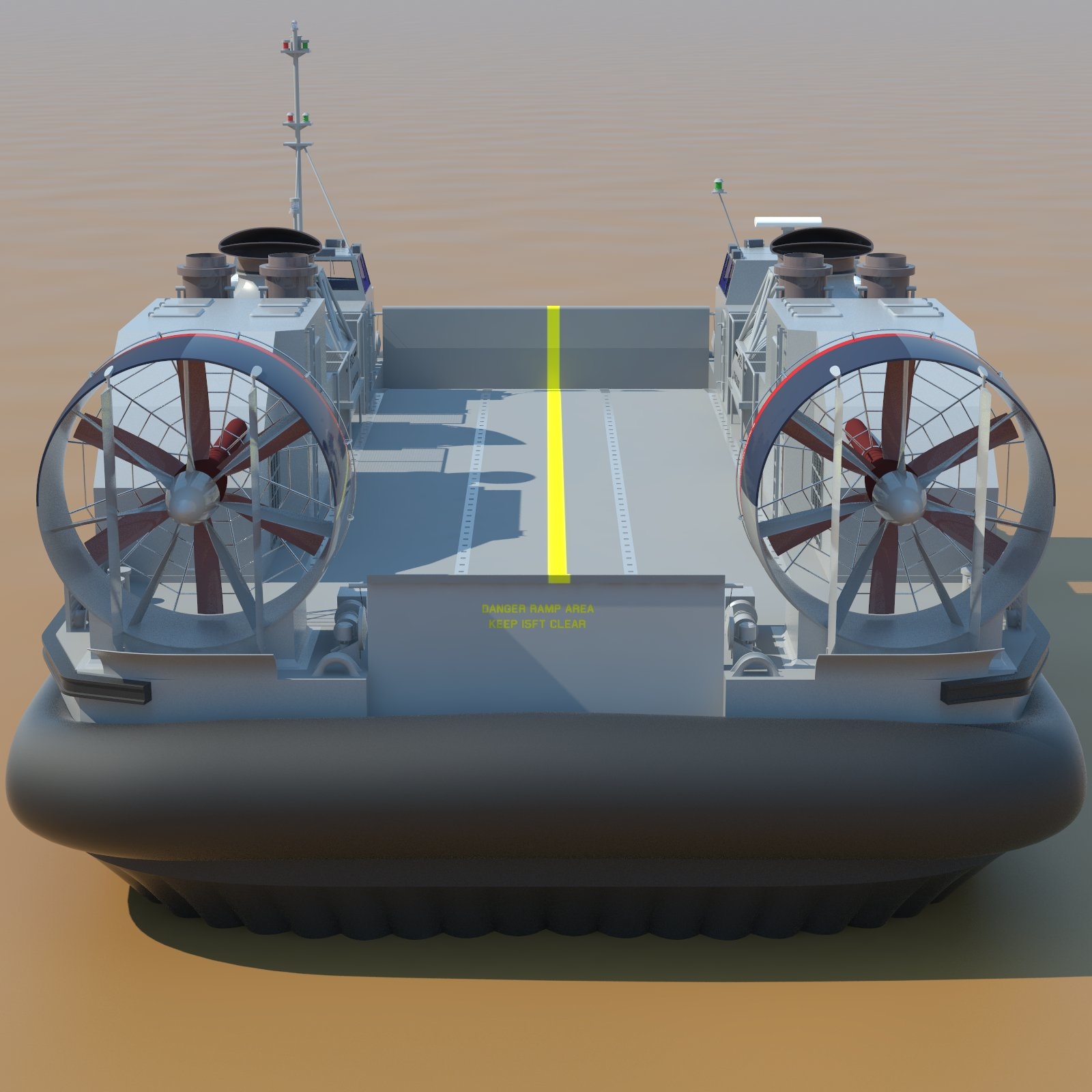 ship shore connector 3ds