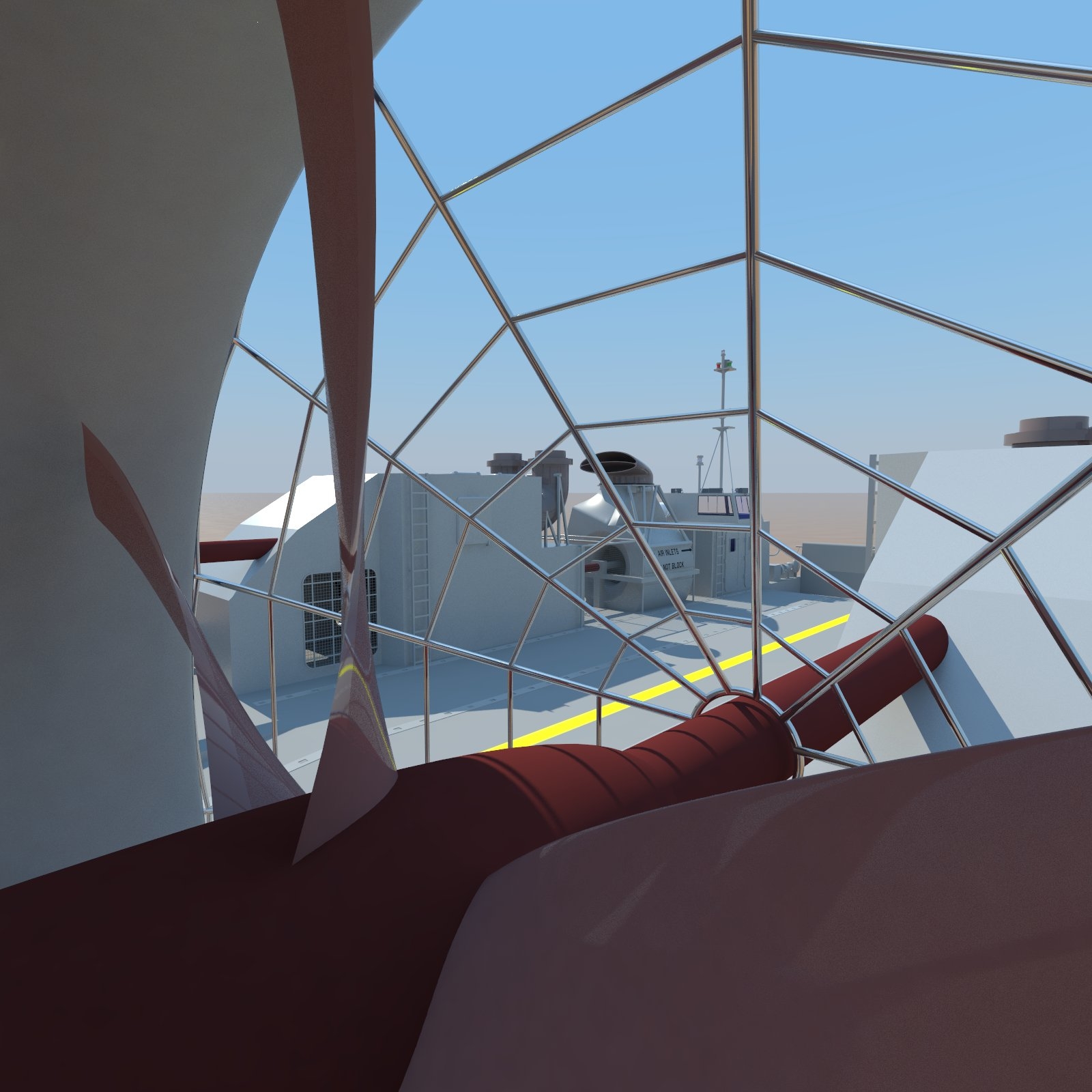 ship shore connector 3ds