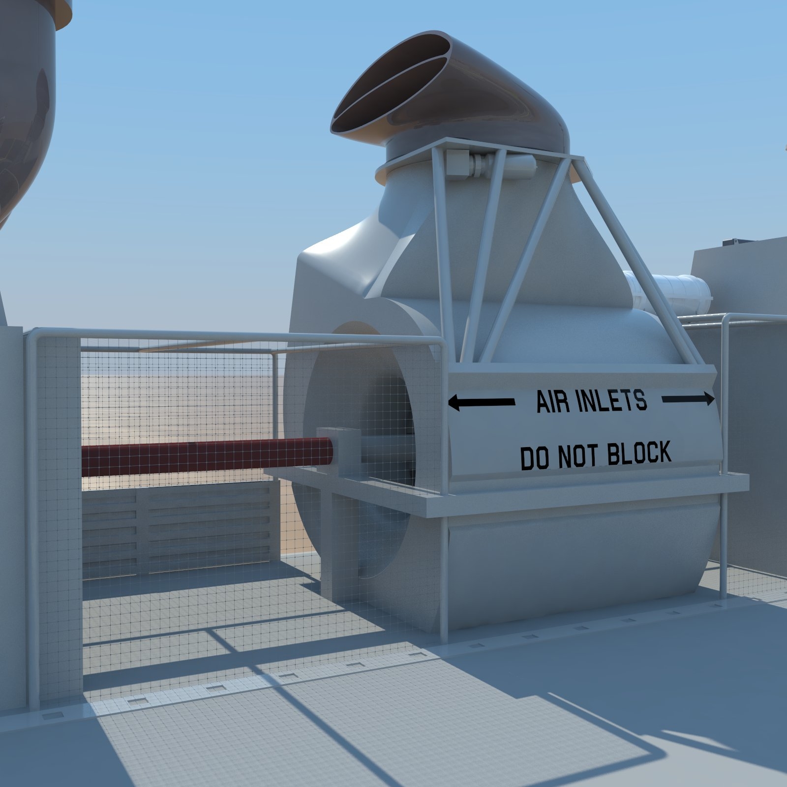 ship shore connector 3ds