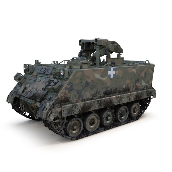 army armored vehicle m901 3d model